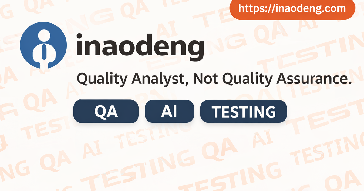 Be Yourself and Bring the Fun Back to Quality Work | Nao's Blog